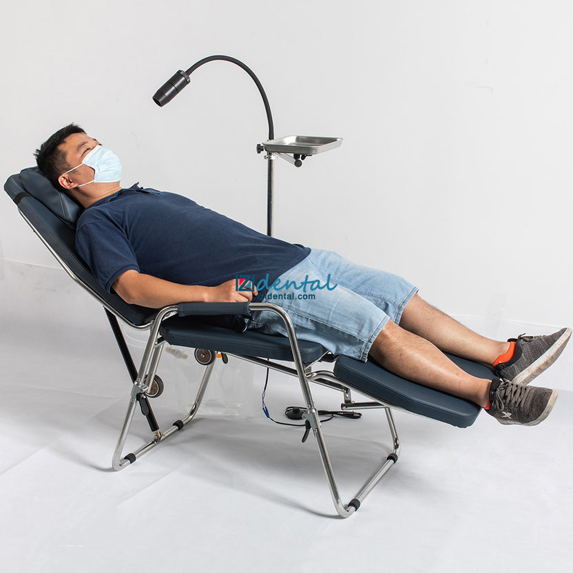 Greeloy GU-P101 Movable Dental Chair Stainless Steel Frame with GU-P102 ...
